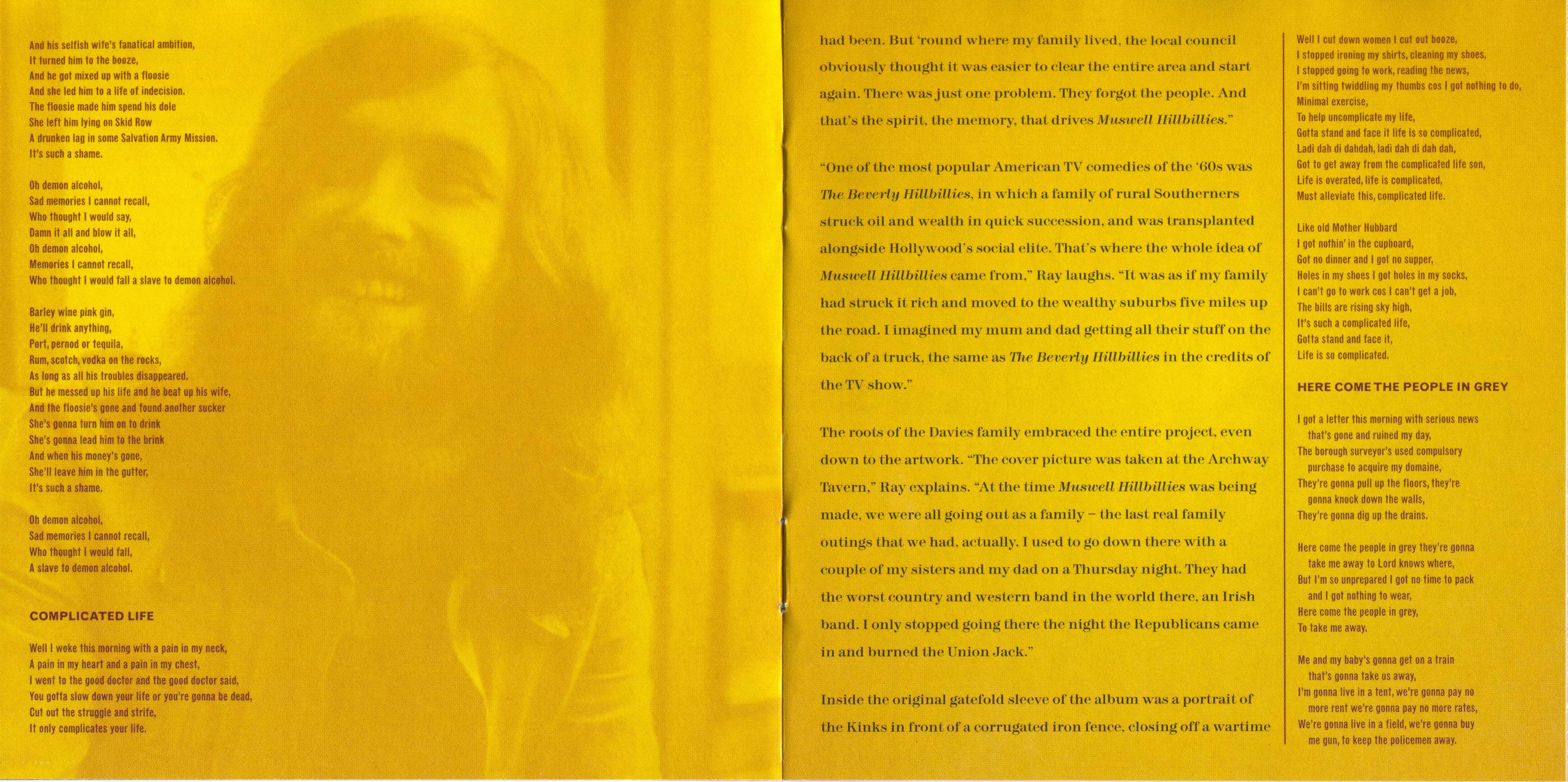 The Kinks Musswell Hillbillies : Booklet6 US | CD Covers | Cover ...